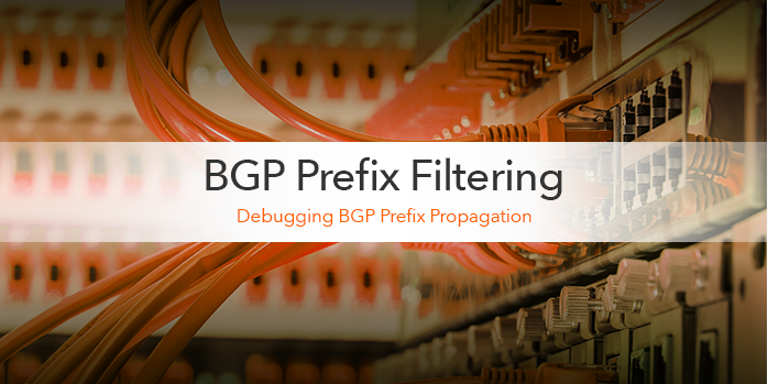 BGP Prefix Filtering: Debugging BGP prefix propagation