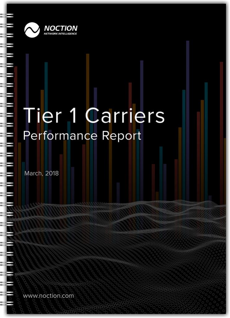 Tier1 Carriers Performance Report, March 2018