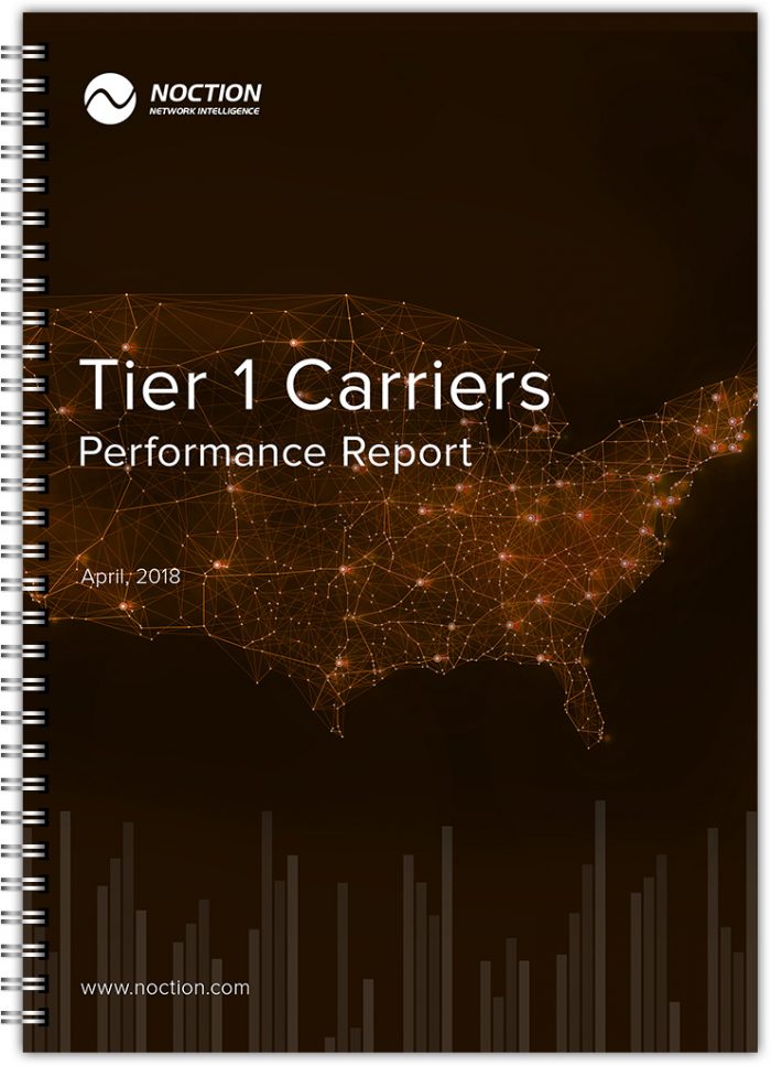 Tier1 Carriers Performance Report, April 2018
