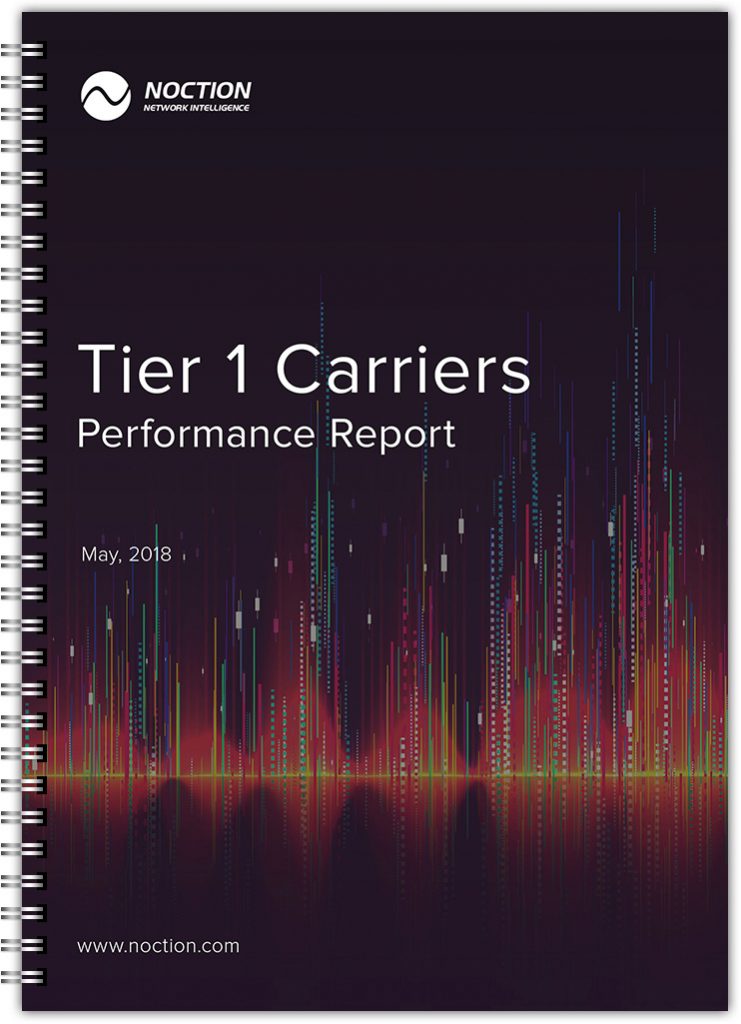 Tier1 Carriers Performance Report, May 2018