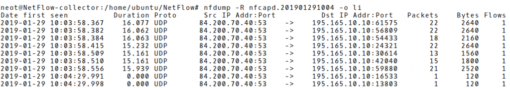 Detecting DNS Amplification Attacks with NetFlow or sFlow