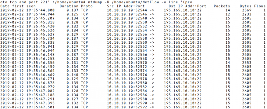 SSH Compromise Detection Using Flow Data | Secure Shell
