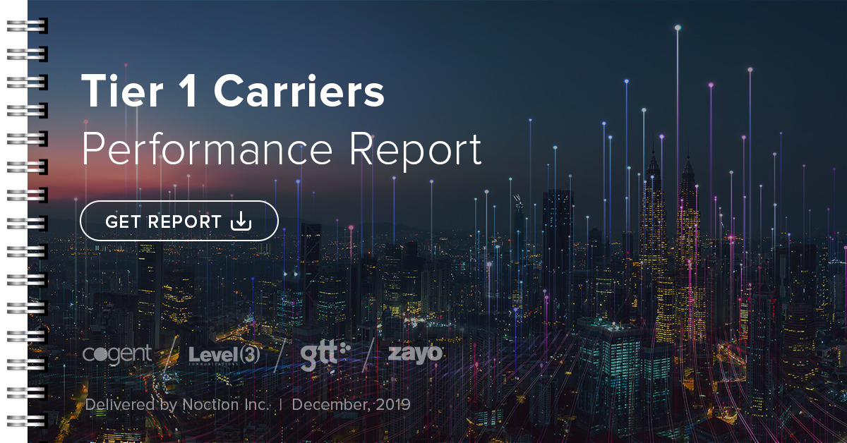 Tier 1 Carriers Performance Report, December 2019