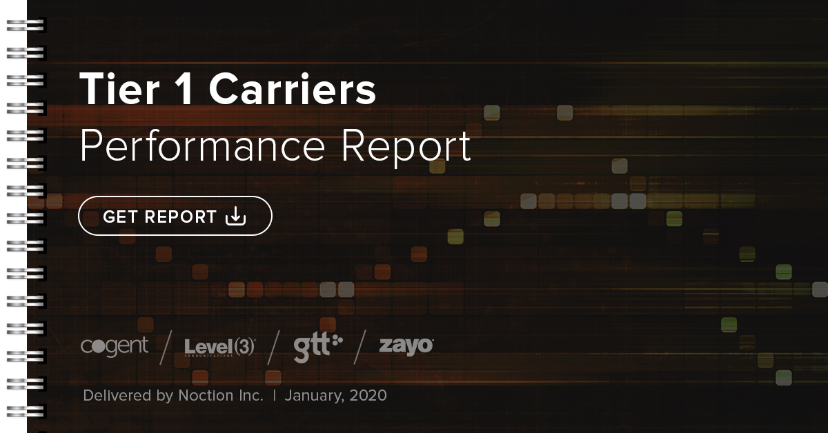 Tier 1 Carriers Performance Report, January 2020