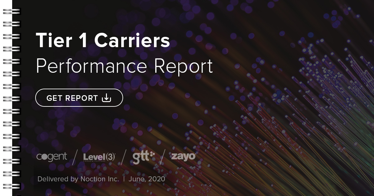 Tier 1 Carriers Performance Report, June 2020