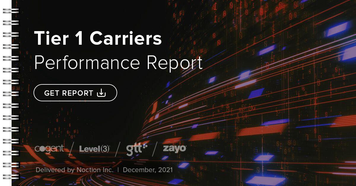Tier 1 Carriers Performance Report, December 2021